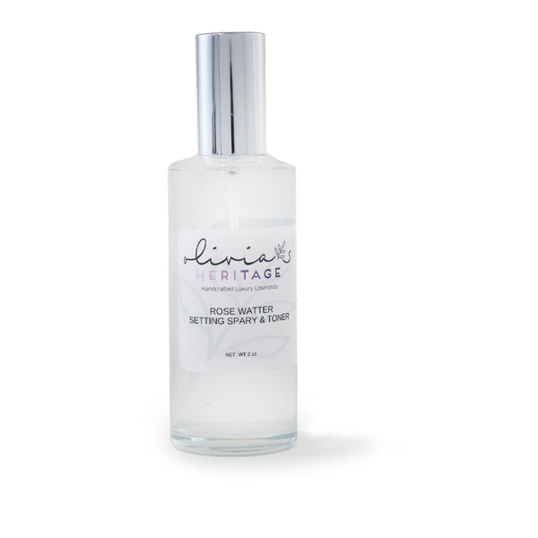 Rose Water Toner & Setting Spray – Olivia's Heritage